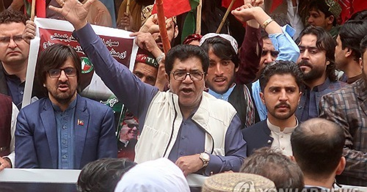 PAKISTAN PTI PROTEST