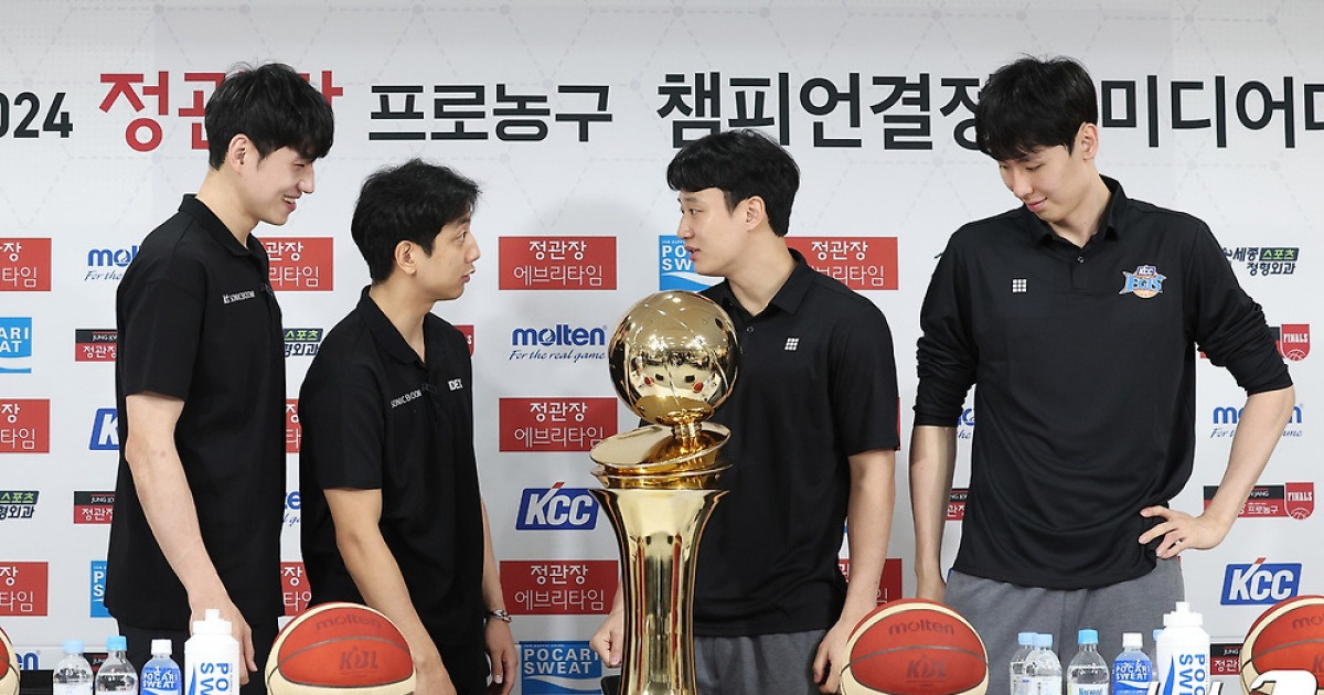 KCC 허웅·KT 허훈, '형제의 난' 시작…챔프 1차전 승리시 우승확률 69.2%