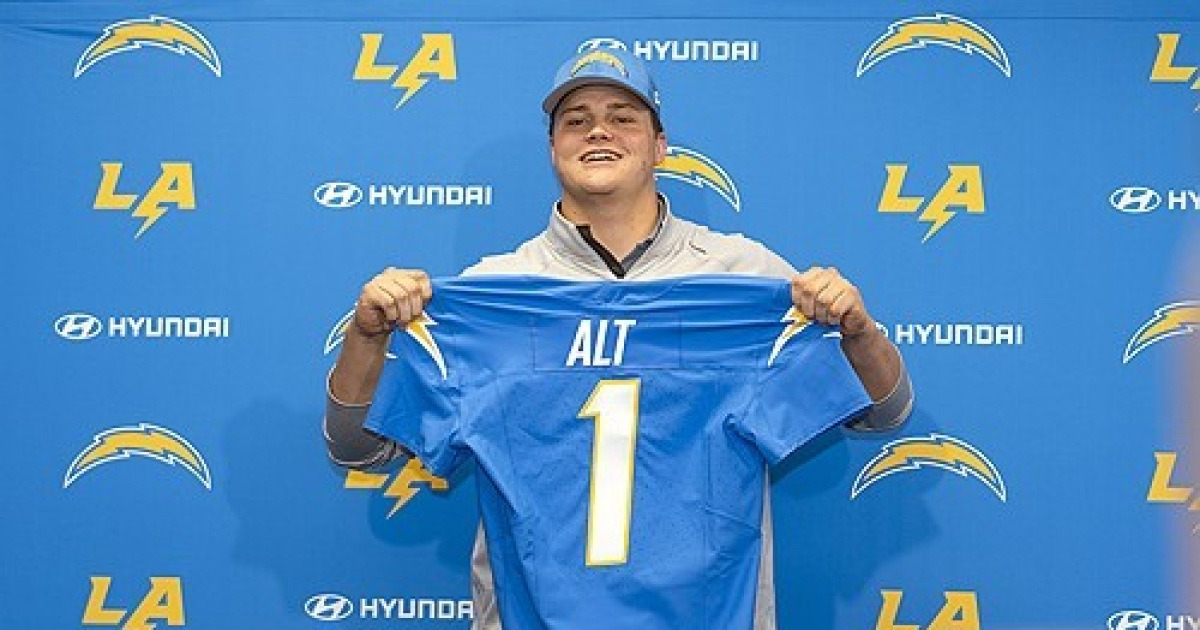 Chargers NFL Draft Football