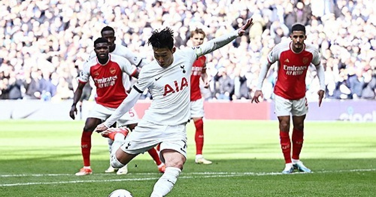 손흥민, 16골로 EPL 득점 공동 7위로… 5G남기고 20골 가능할까