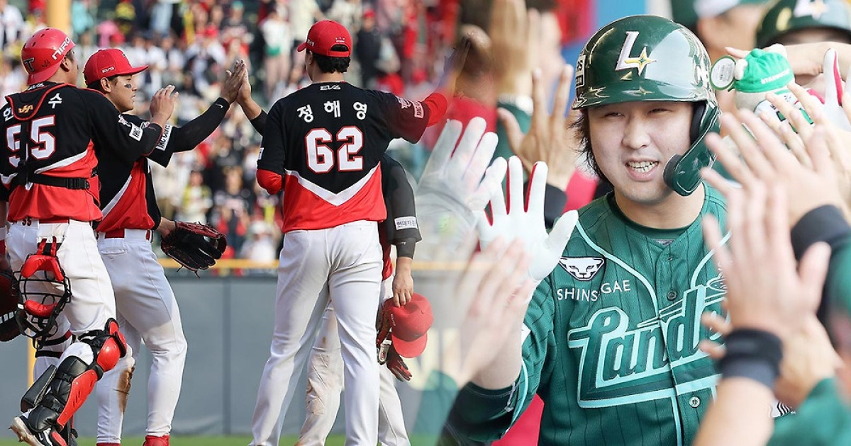 KIA, LG에 재역전승…SSG 최정 만루포