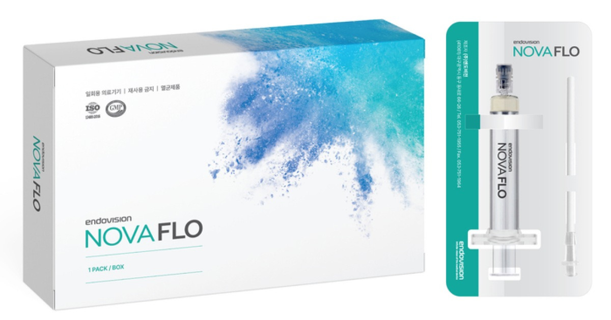 케이메디허브 입주기업 엔도비전, 체내흡수 지혈제 '노바플로' 출시