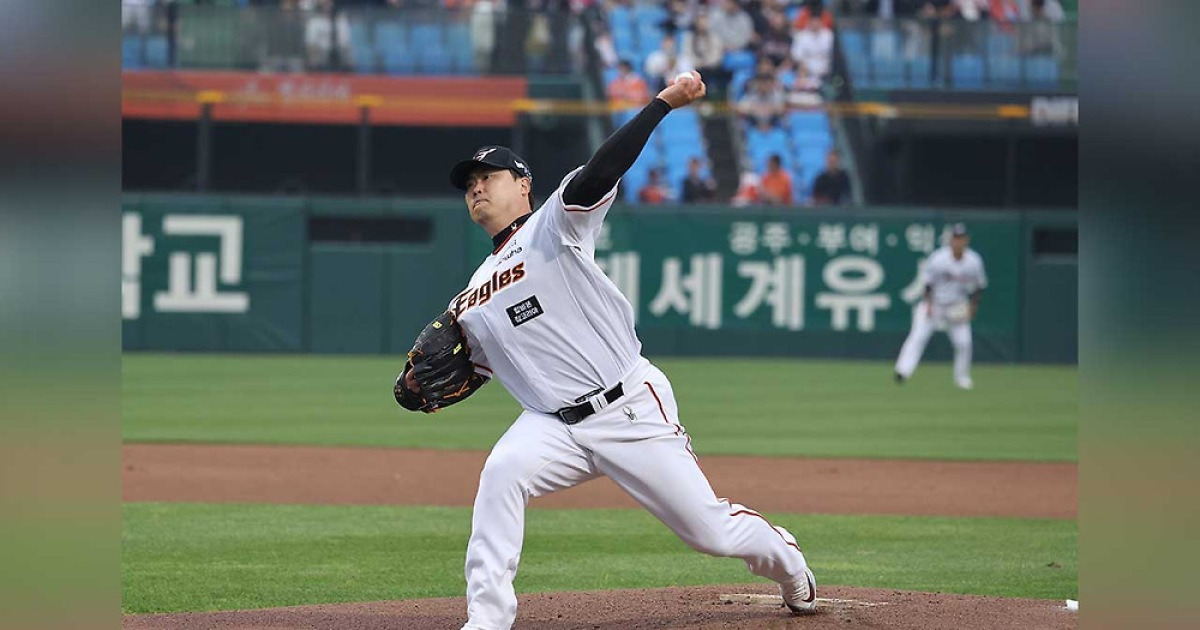 류현진, KBO리그 100승 달성