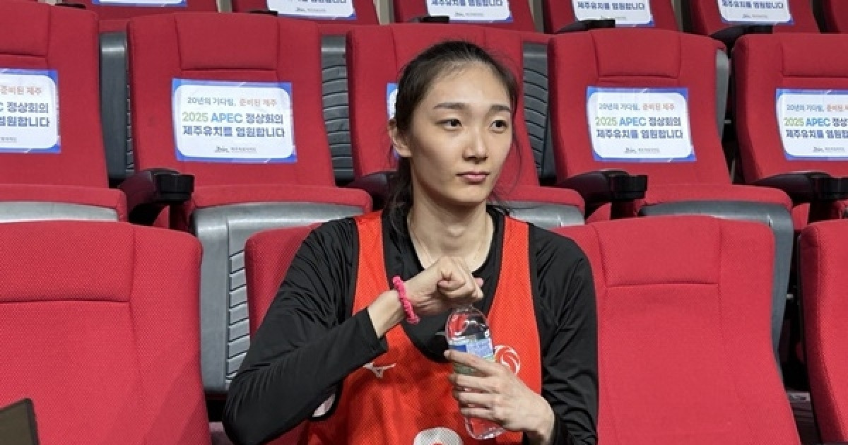 “김연경, 양효진 선수를 좋아한다” 中 196cm MB의 도전, 최고의 모습을 다짐하다 [MK제주]