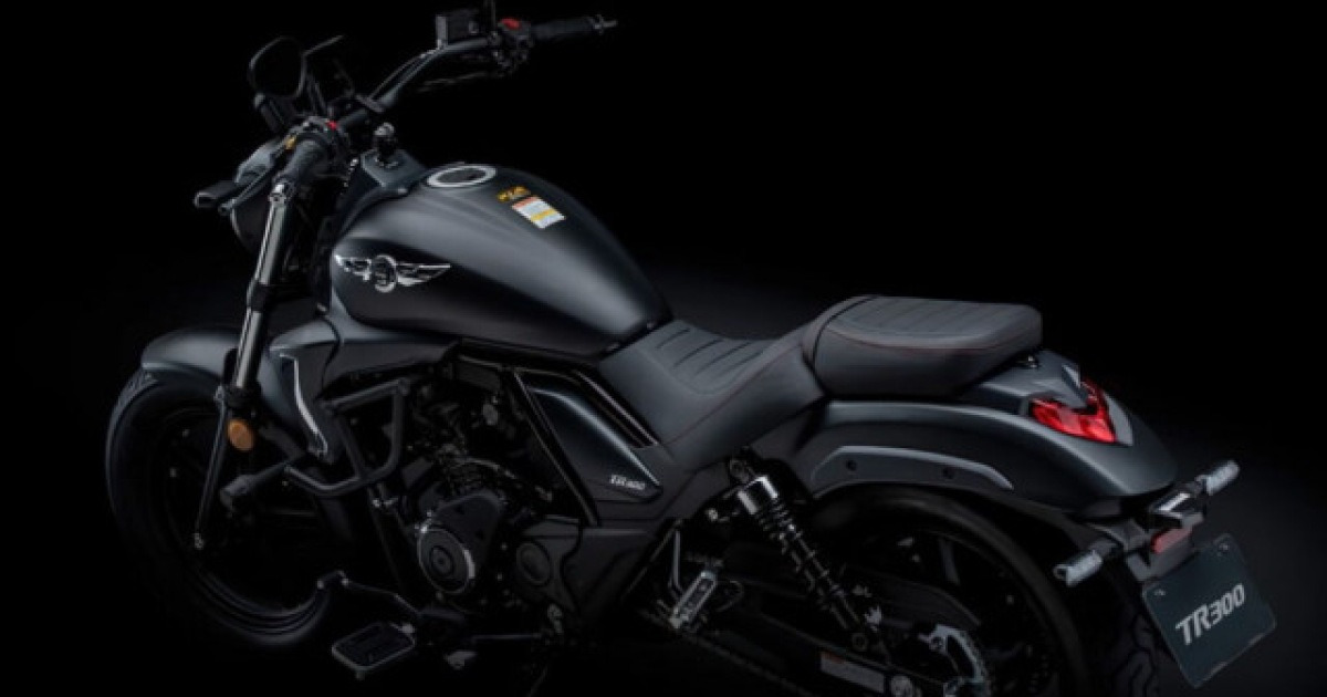 하우주코리아, 국내 모터사이클 시장 도전장… 2024년 하반기 ‘TR300’ 론칭 예정