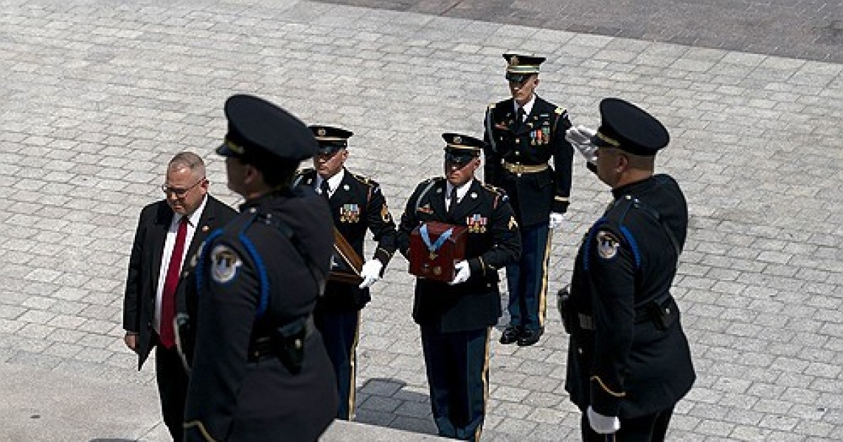 USA COL. PUCKETT CEREMONY