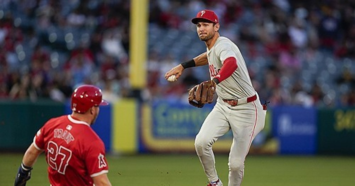 Phillies Angels Baseball