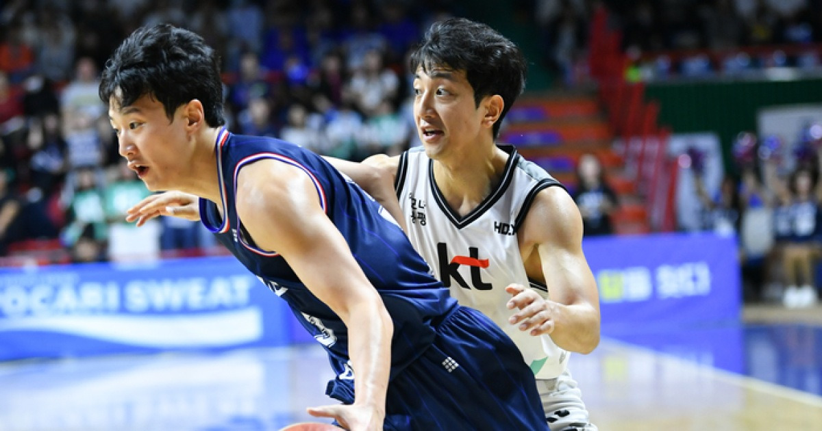 허웅-라건아 나란히 20점+, KCC 3차전 KT 제압[SS 챔프전 현장]