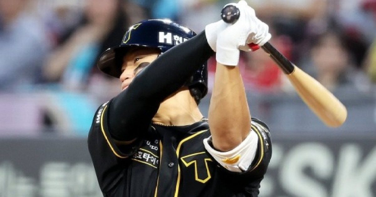 KBO 최초 '10-10' 작성 KIA 김도영, 김하성, 이정후보다 낫다?...3년 차 기록 비교