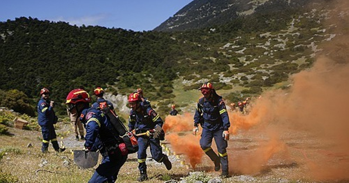 Greece Elite Firefighters
