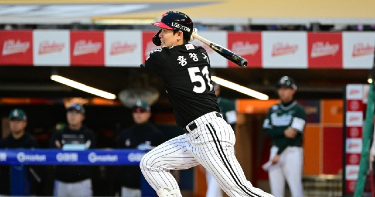 LG가 서서히 디펜딩챔피언의 위용을 찾습니다, 2연속 위닝시리즈→NC 5-4 제압→홍창기 10회초 대타 결승타→임찬규 잘 던졌는데 머나먼 1승[MD창원]