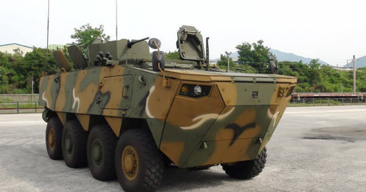 현대로템, 페루에 차륜형장갑차 K808 ‘백호’ 첫 수출…“중남미 시장 확장 교두보”