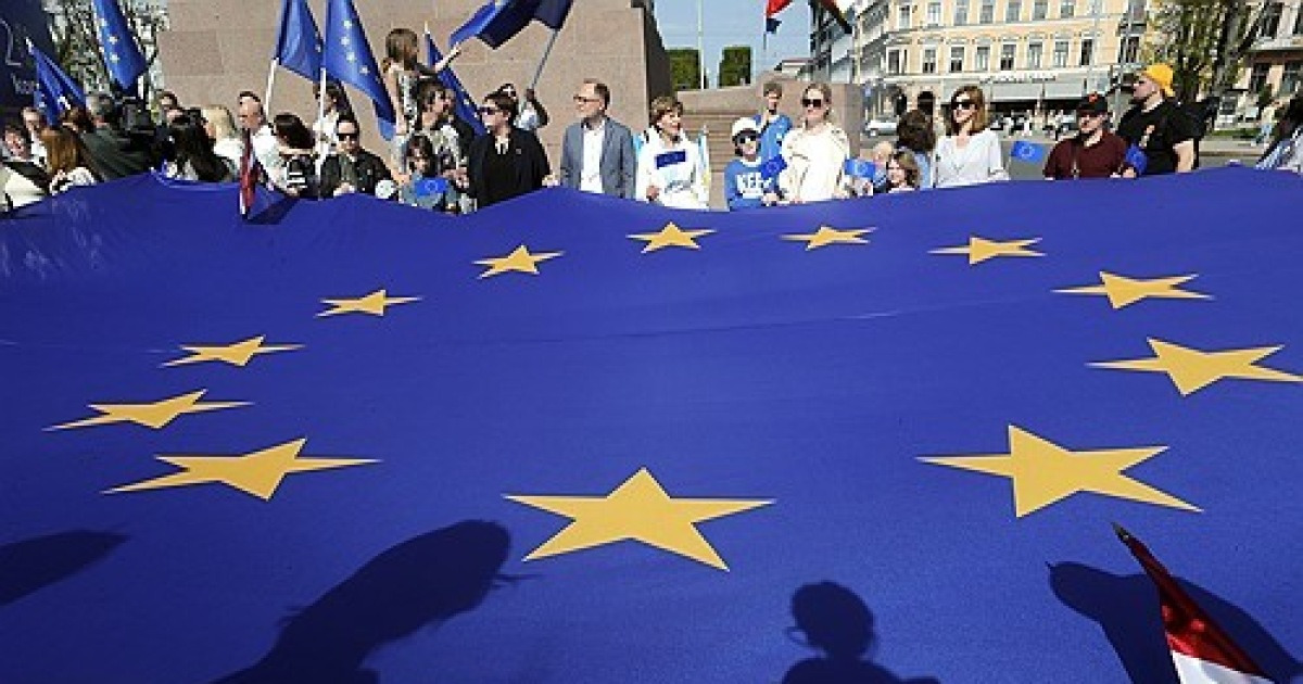 LATVIA EU ANNIVERSARY