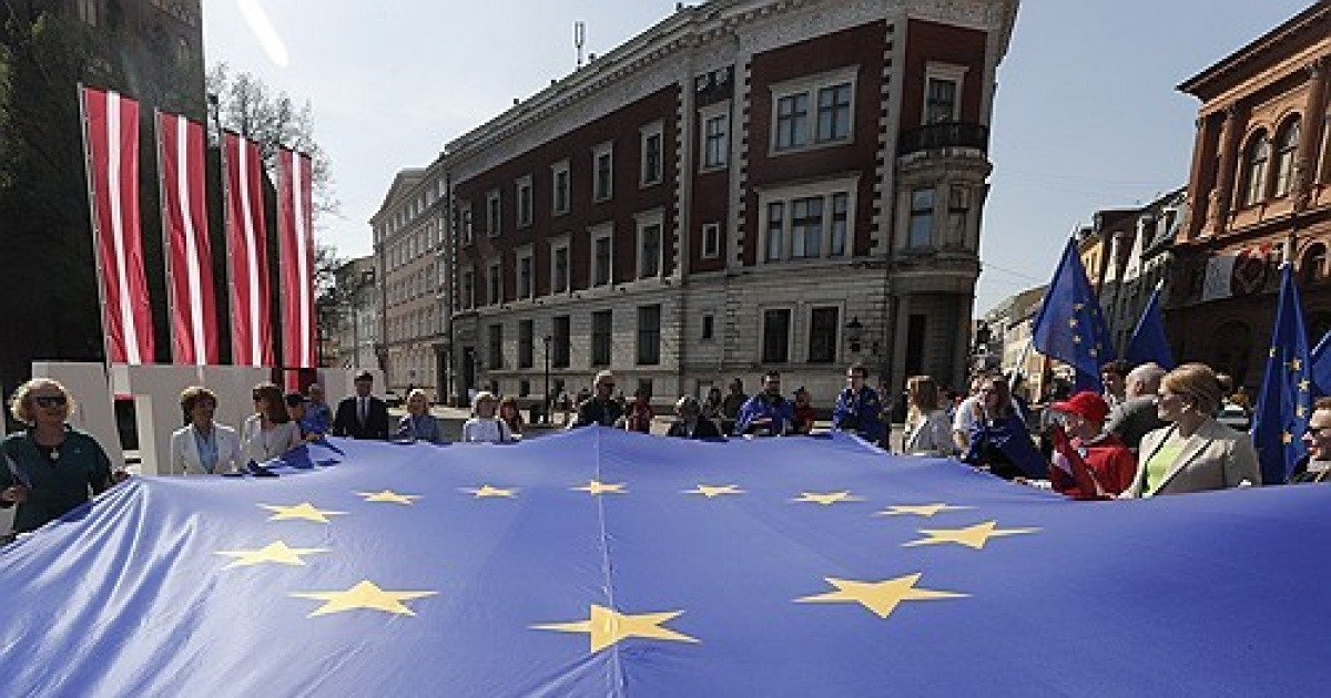 LATVIA EU ANNIVERSARY