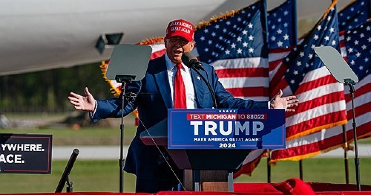 USA MICHIGAN TRUMP RALLY