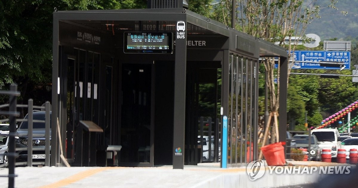 창원 원이대로 S-BRT 공정률 99％