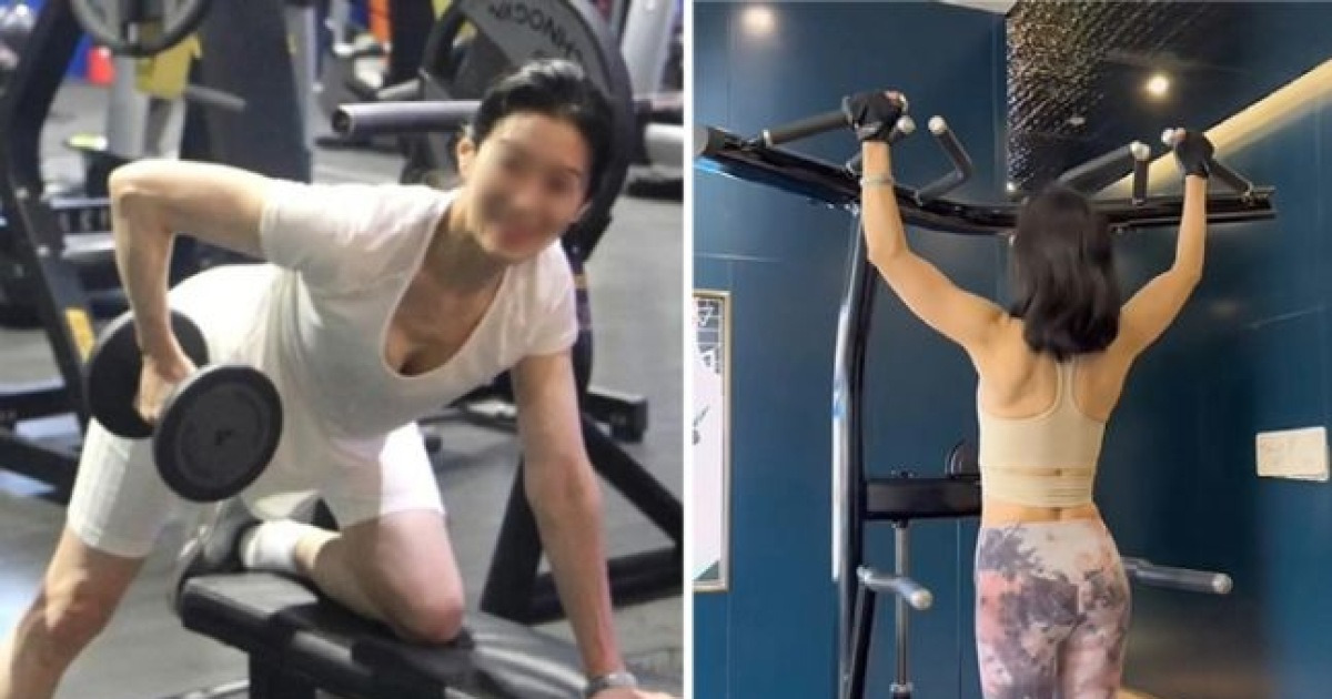 "63세인데 20대 몸매"..46kg·체지방률 17% '탄탄 뒤태' 유지 비결은?