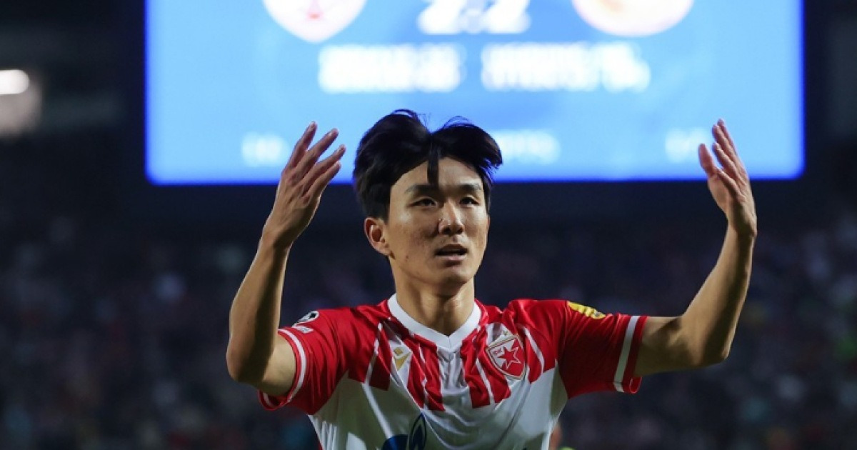 황인범의 즈베즈다, 리그 조기 우승…차기 시즌 UCL PO 진출