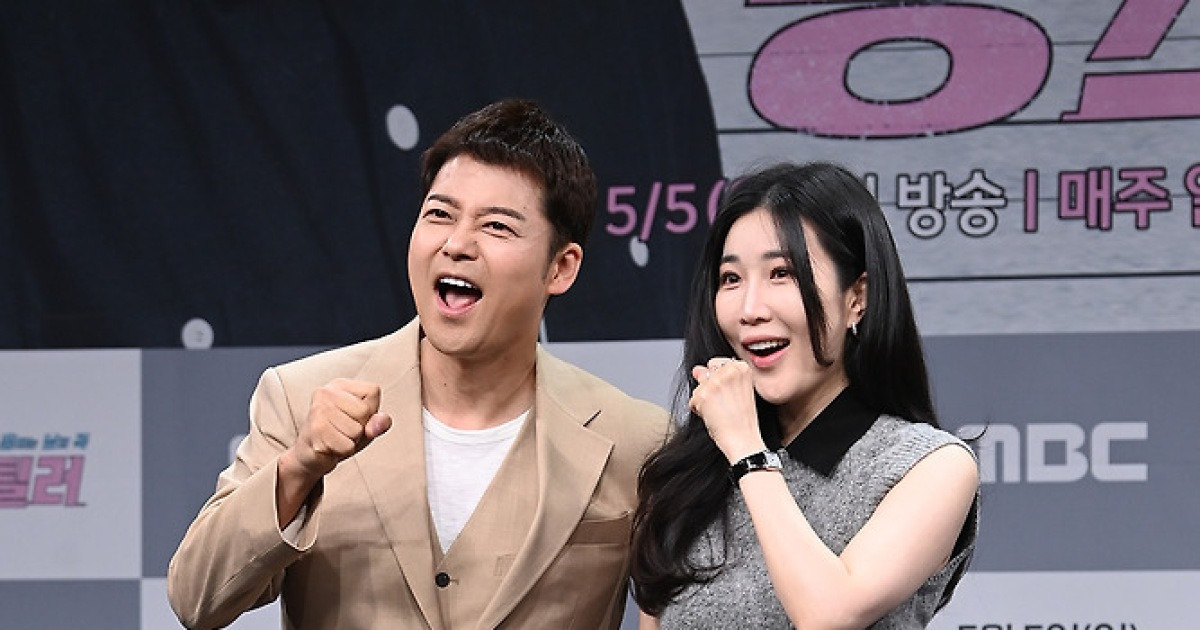 전현무-이해리 '송스틸러 2MC'[엑's HD포토]