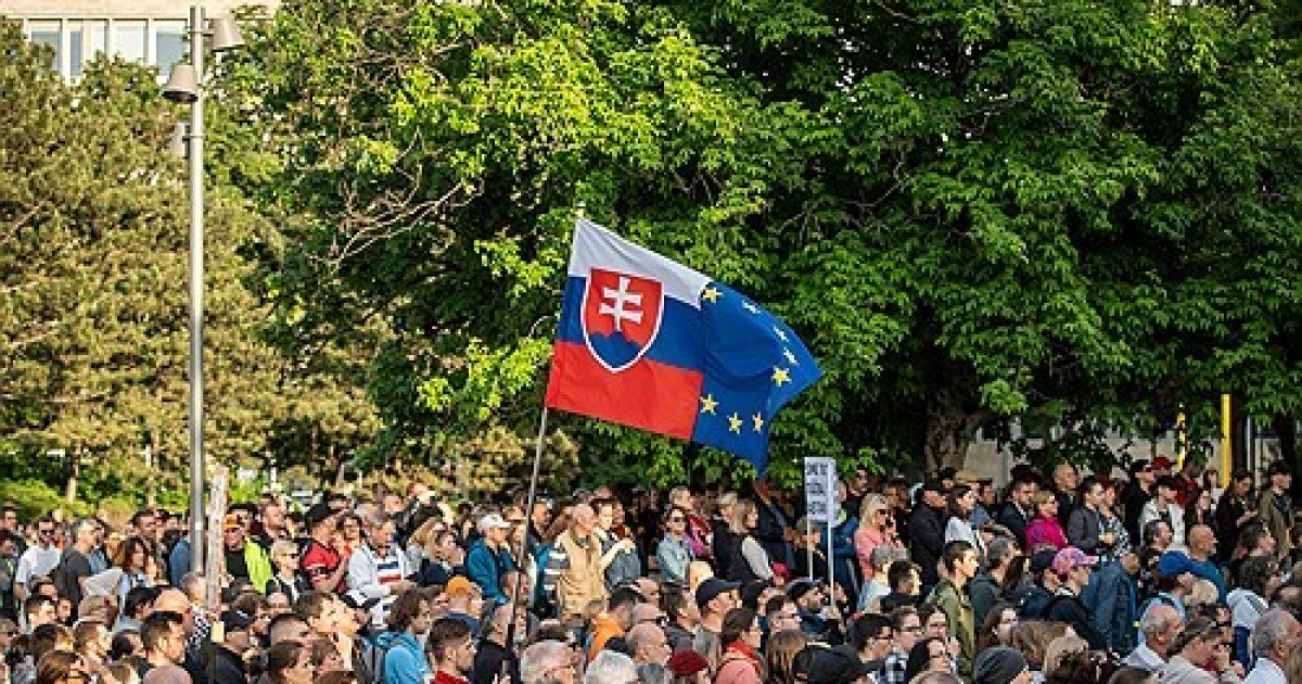 SLOVAKIA PROTEST