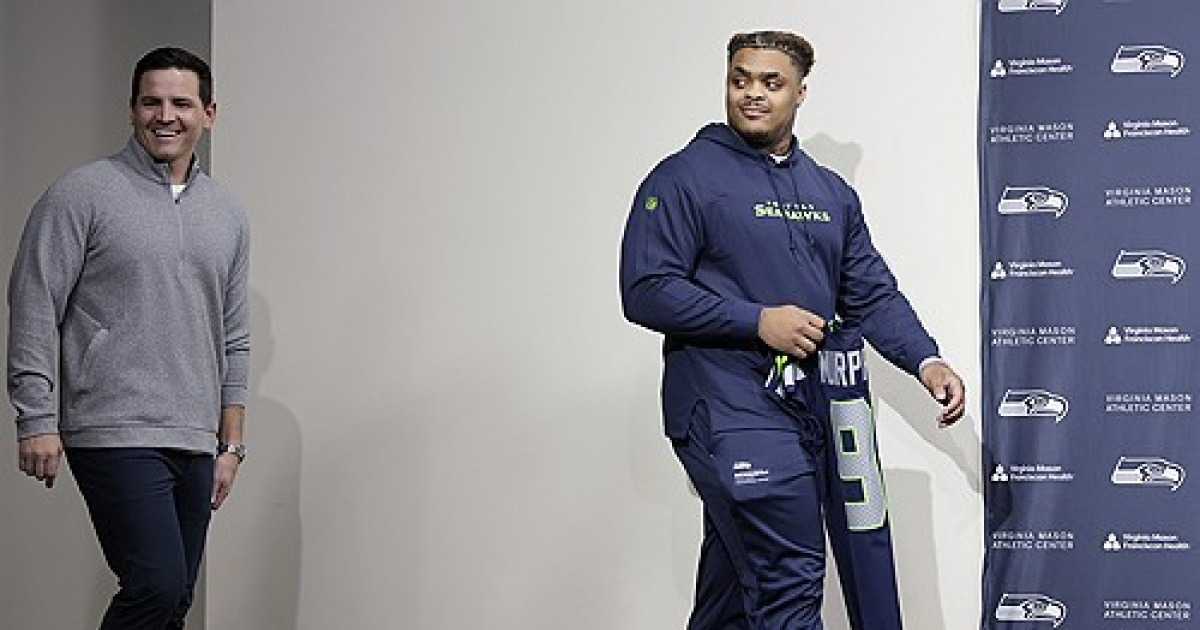 Seahawks Murphy Football