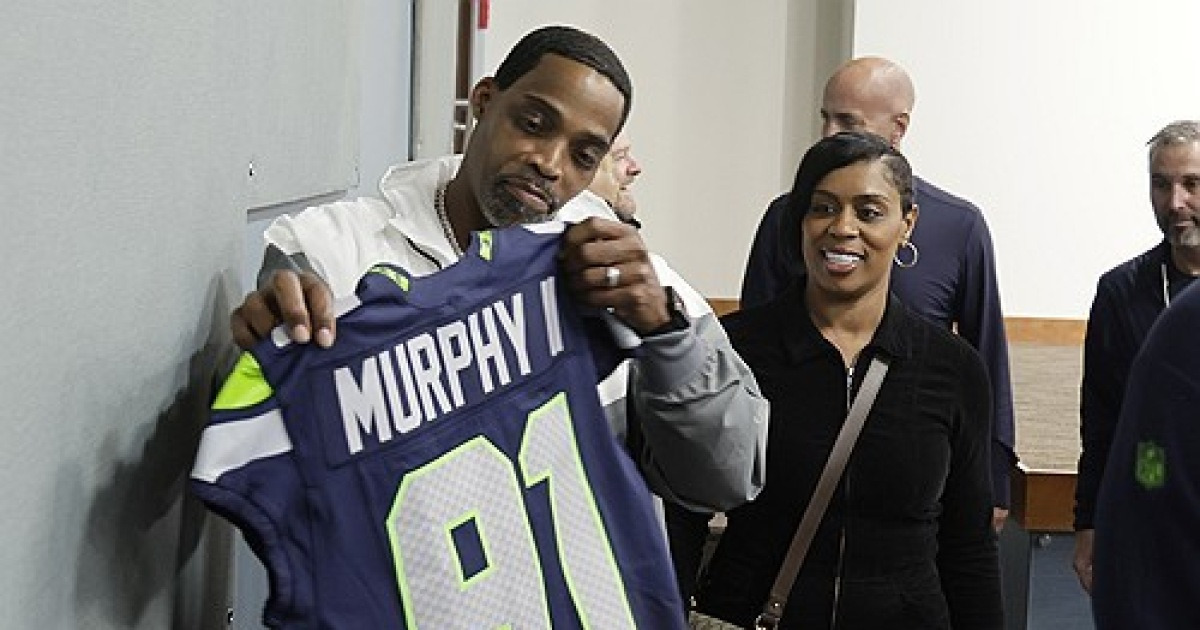 Seahawks Murphy Football
