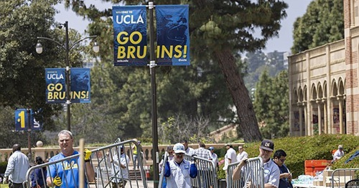 USA CALIFORNIA UCLA PRO PALESTINE PROTEST
