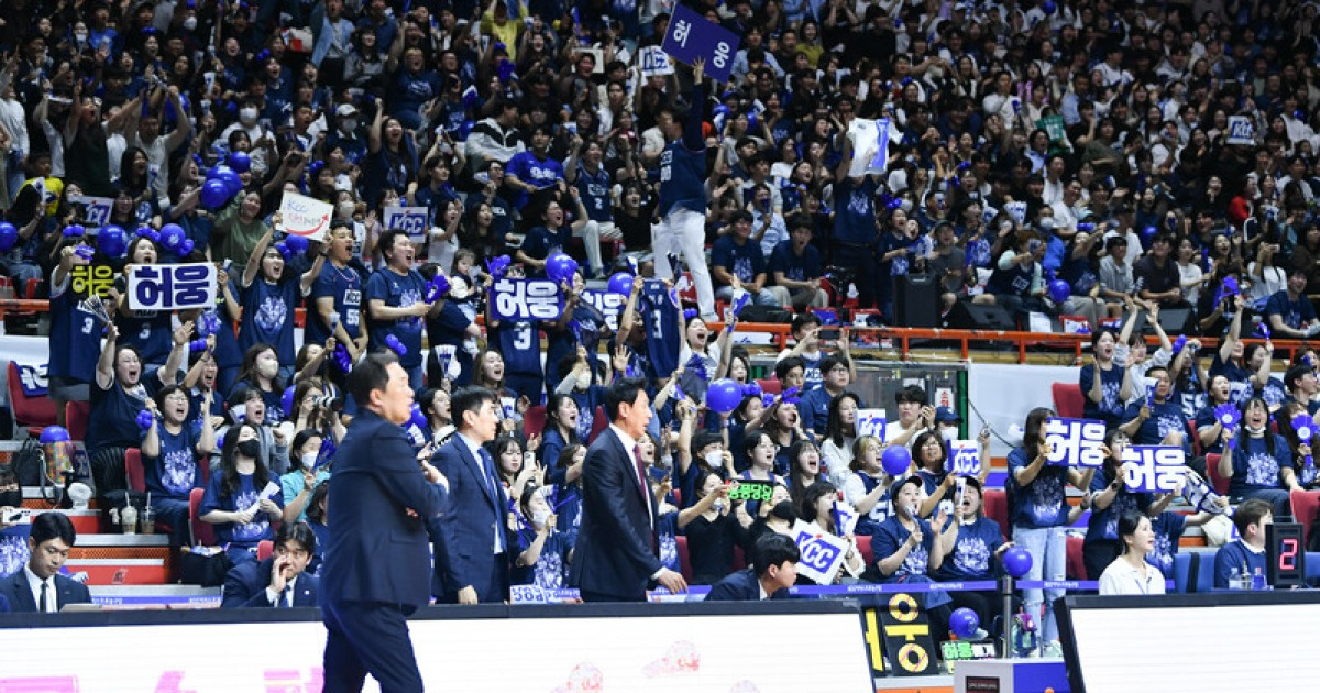 [KBL FINAL] FINAL 최초 ‘사직체육관 2경기 연속 10,000명 관중’, KCC한테 큰 힘이었다