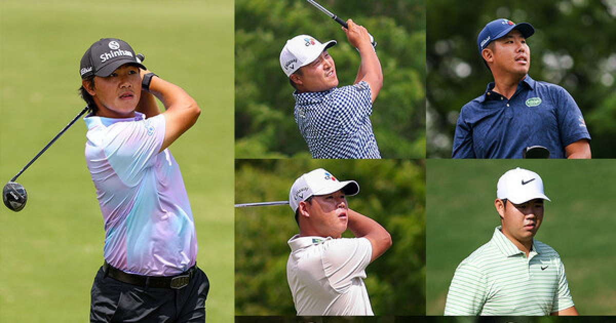 한국 선수 7명 전원 컷 통과…김성현, 더CJ컵 바이런넬슨 2R 공동 9위 [PGA]