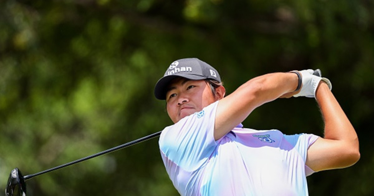 김성현, 더 CJ컵 2R 공동 9위 도약…선두와 4타 차