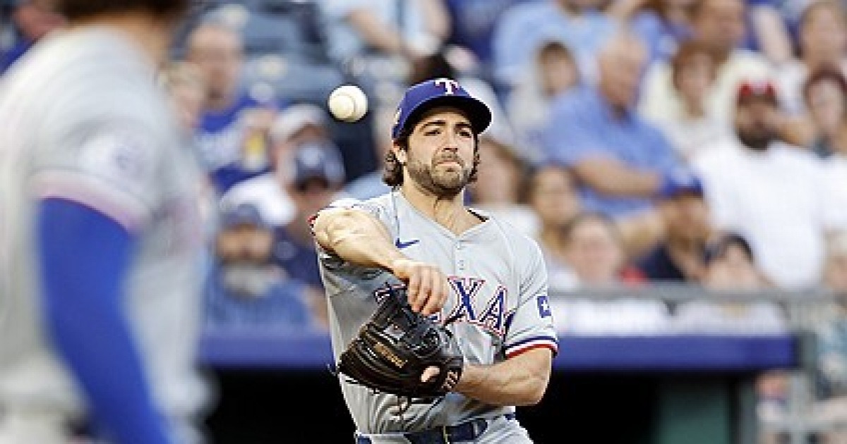 Rangers Royals Baseball