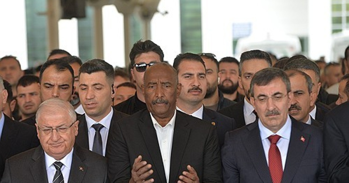 TURKEY SUDAN FUNERAL CEREMONY
