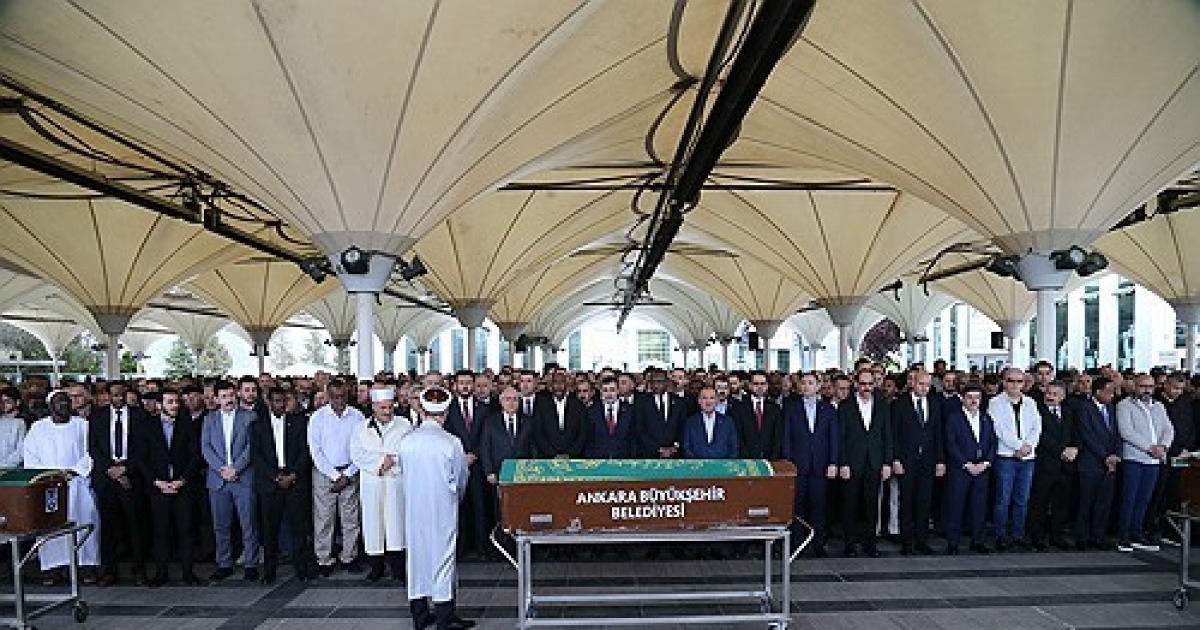 TURKEY SUDAN FUNERAL CEREMONY