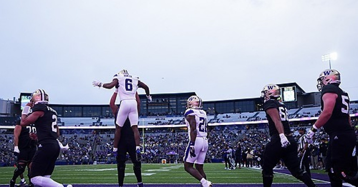 Washington Spring Game Football