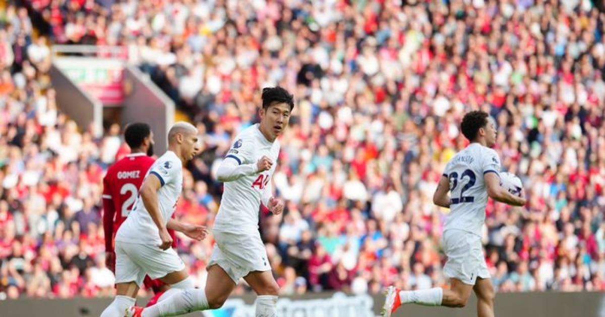 ‘EPL 통산 120호골’ 손흥민, 안필드서 제라드와 나란히