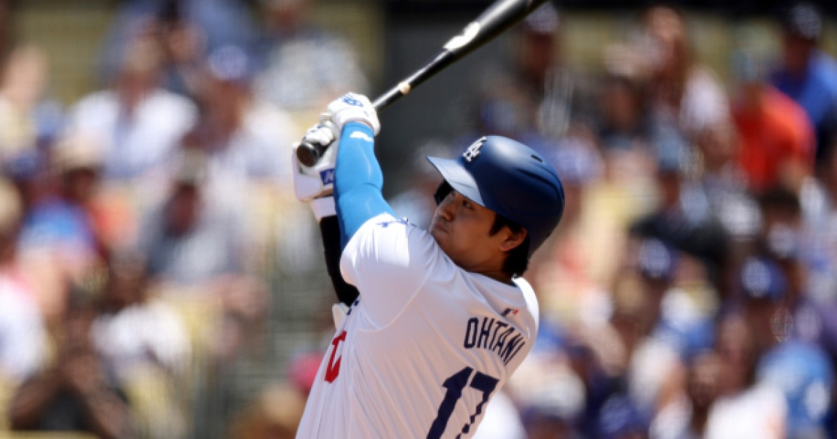 '141.4m·180km 초장거리포' 오타니, 올 시즌 홈런 비거리 2위 기록…멀티 아치로 홈런 공동 선두 도약