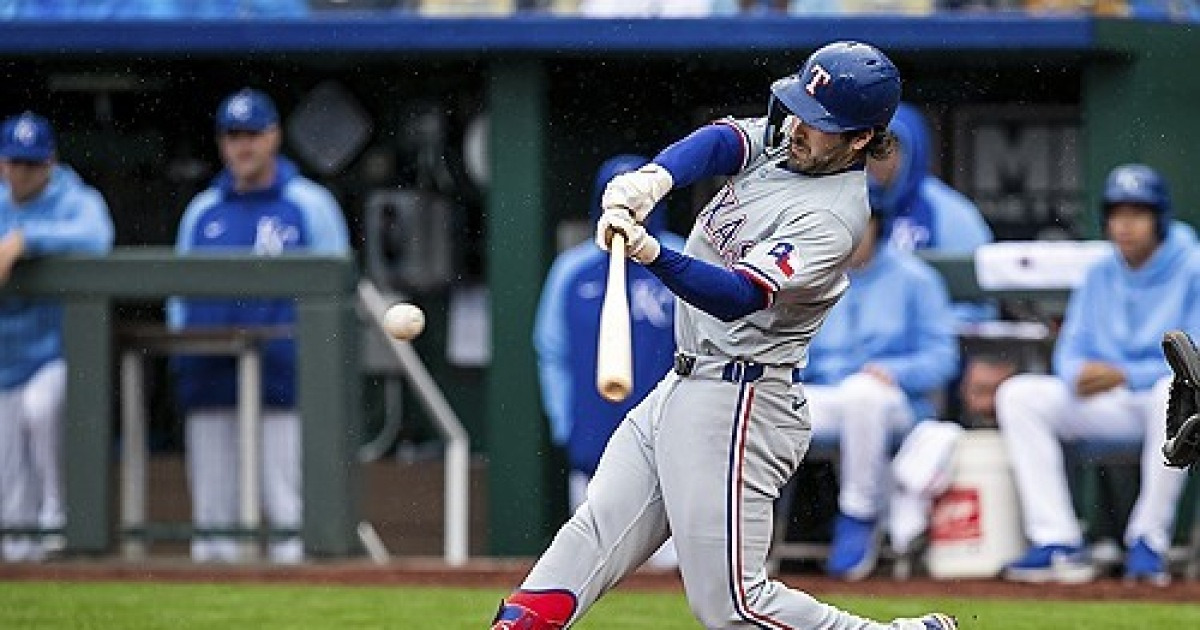 Rangers Royals Baseball