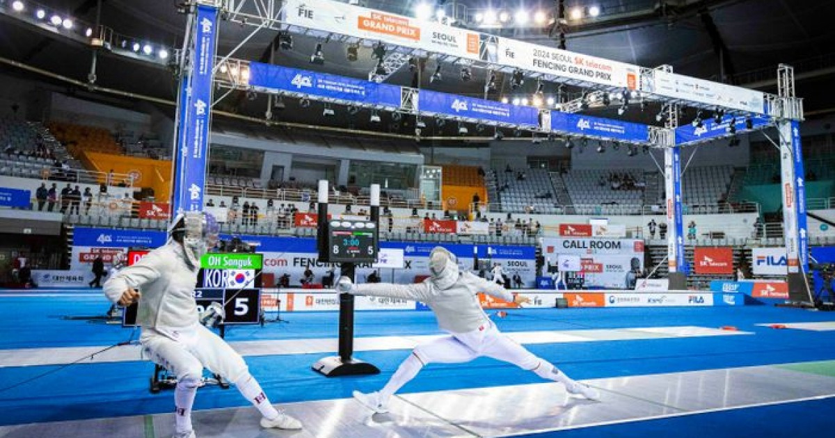 서울 펜싱 그랑프리 성료...SKT 20년 후원 빛났다