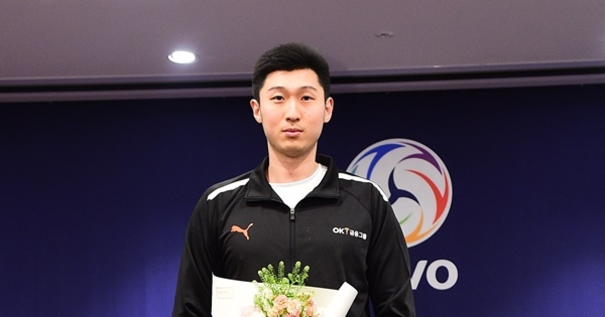 “같이 배구하며 성장했는데…” 옛 기억 떠올린 中 197cm OH, 女 아쿼 1순위 친구와 韓 입성 꿈 이루다