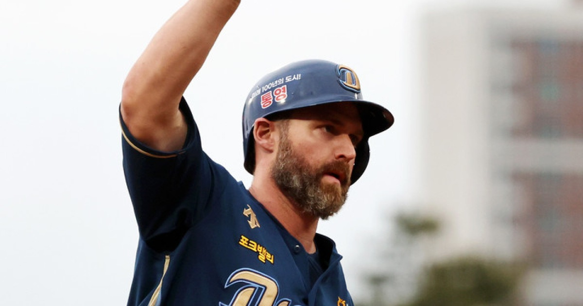 NC 데이비슨 KT전 동점 솔로포…시즌 6호포 작렬 [수원에서mhn]