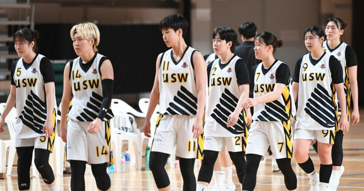 [JB화보] 2024 KUSF 대학농구 U-리그, 광주여대와 수원대 경기 화보 (수원대 59-37 광주여대)