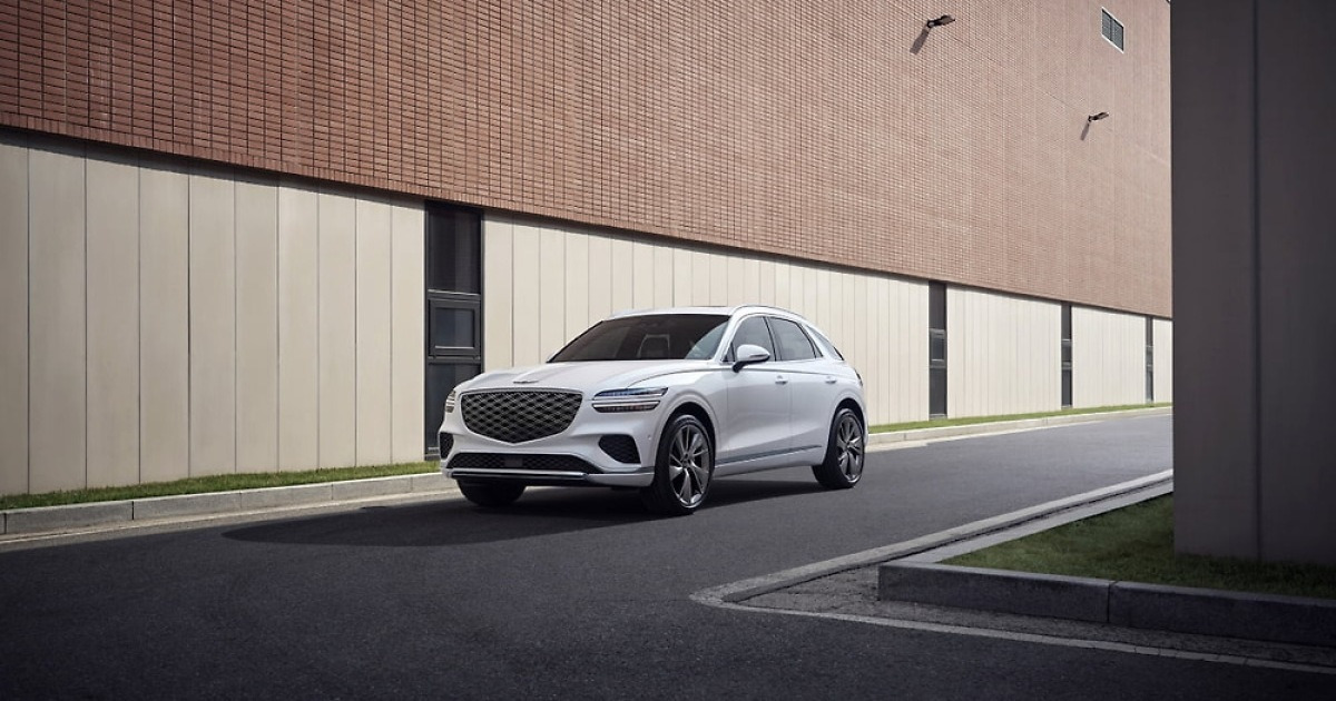 제네시스, GV70 부분변경 모델 출시…5380만원부터