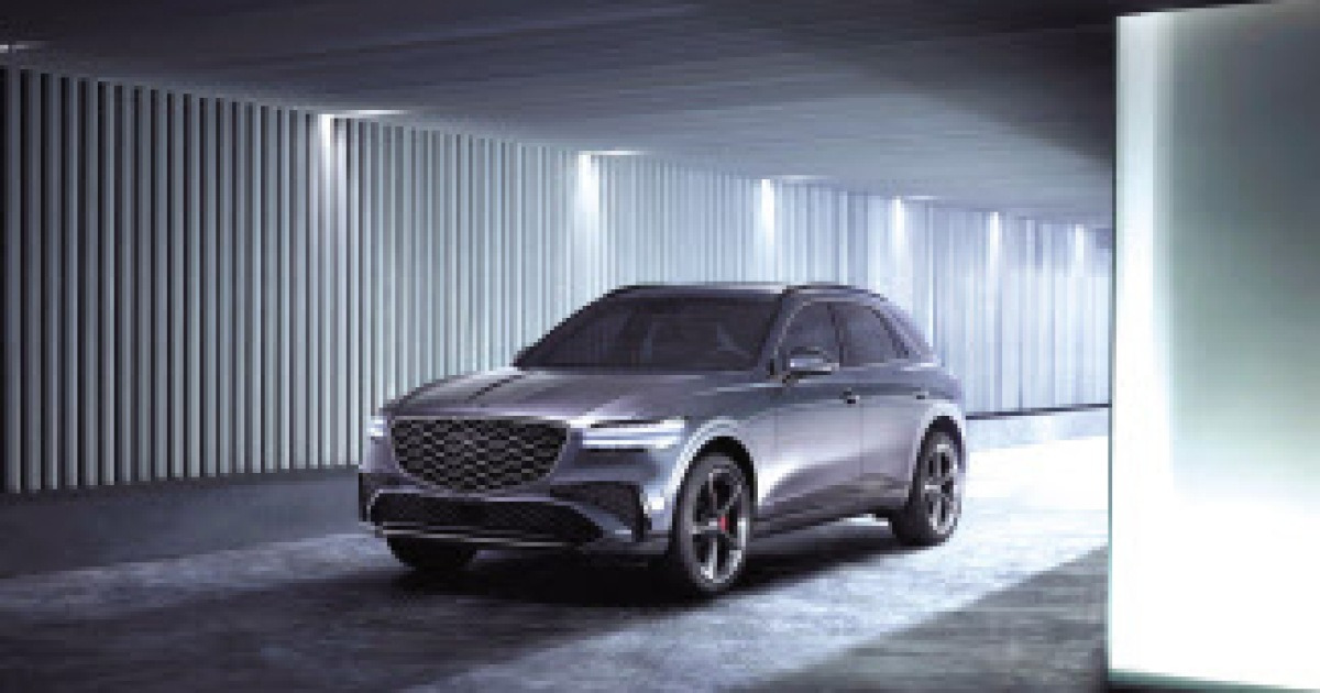 제네시스 ‘럭셔리 SUV’ GV70 부분변경 모델 출시