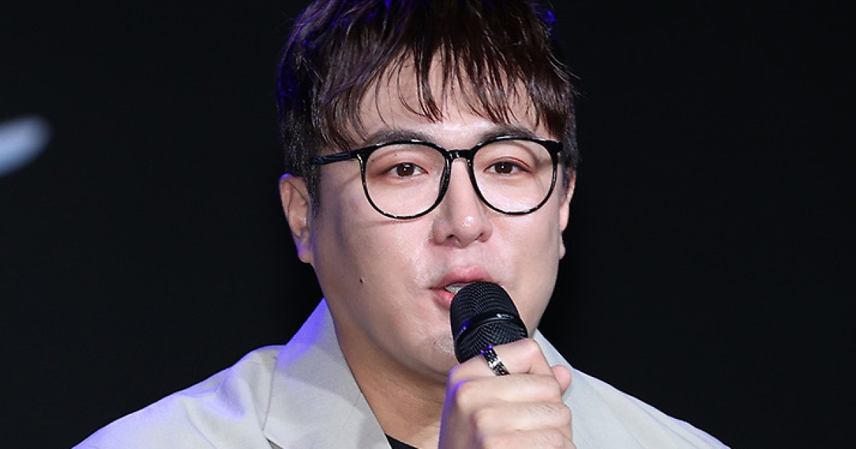 [포토S] MC 배, 이동열 쇼케이스 사회자