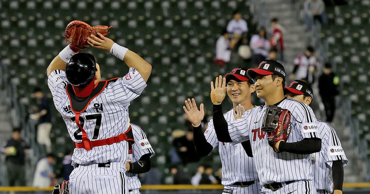 LG 'SSG잡고 위닝시리즈'