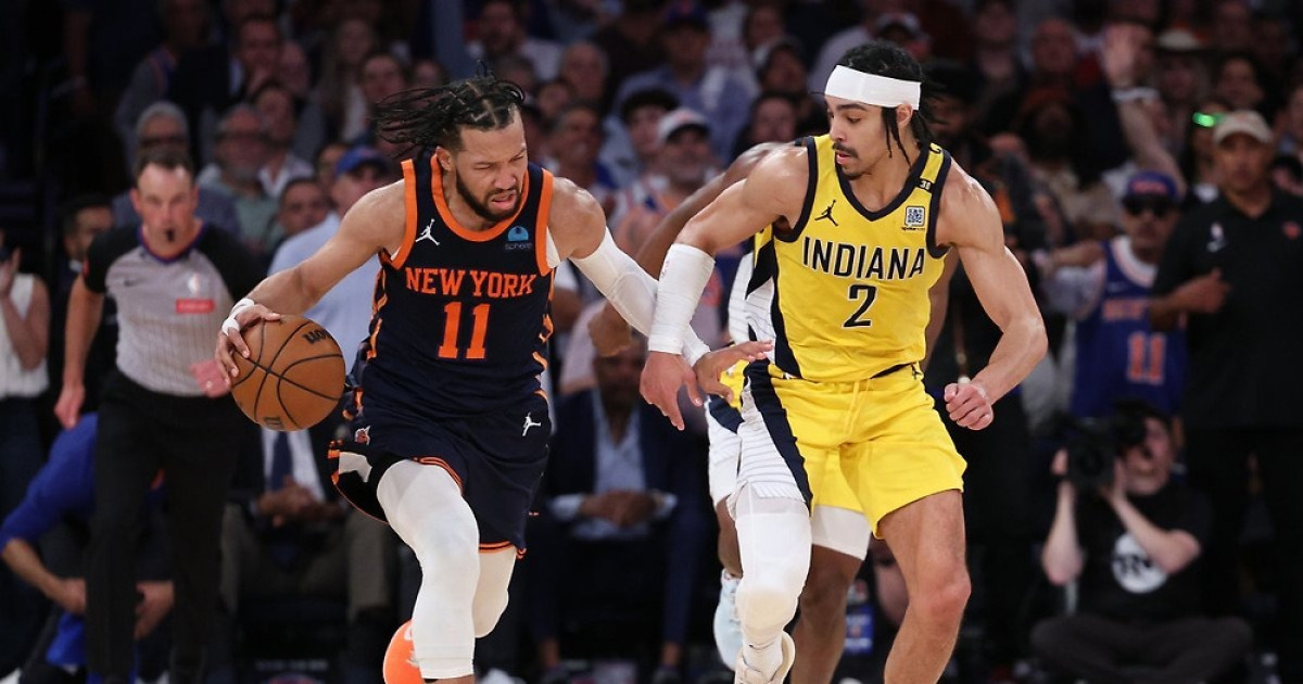 ‘브런슨-디빈센조-아누노비 85점 합작’ 뉴욕, 인디애나 꺾고 시리즈 전적 2승