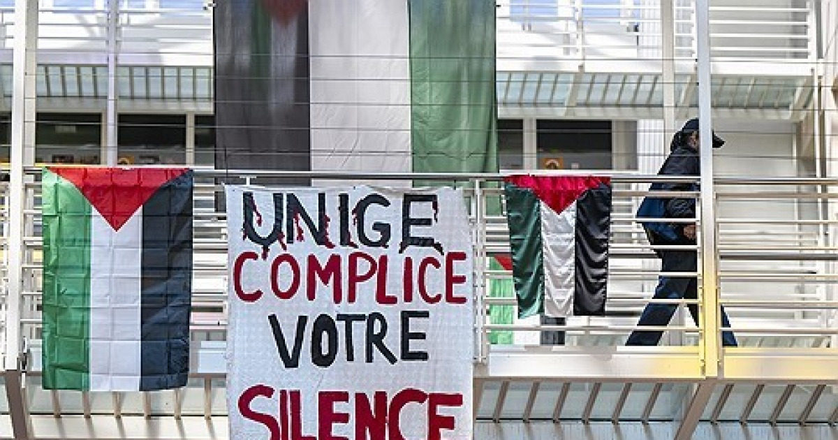 SWITZERLAND UNIVERSITY PROTEST