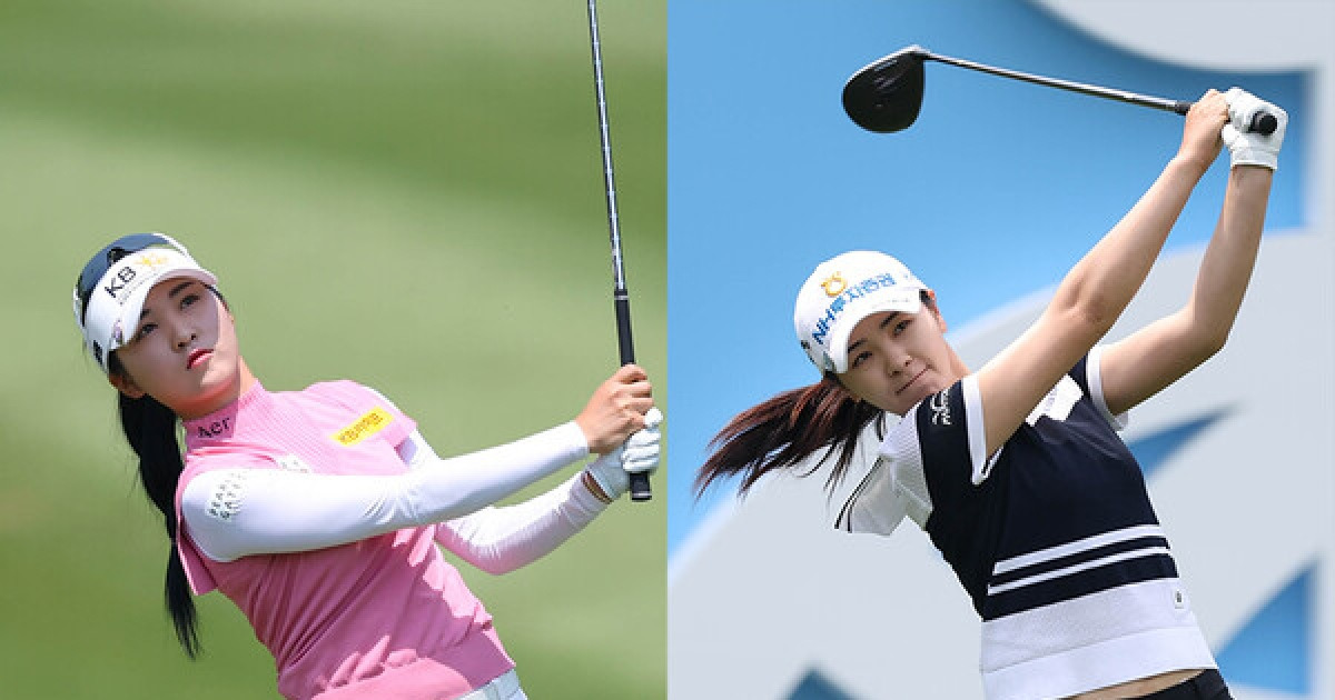 일본 다녀온 이예원, 복귀 첫 라운드 선두…이가영 2타차 2위 [KLPGA NH투자증권]