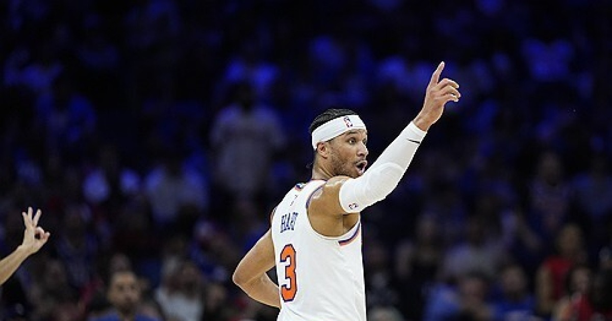 [NBA PO] 'PO 평균 출전 시간 46.8분' 뉴욕을 이끄는 두 개의 심장의 사나이