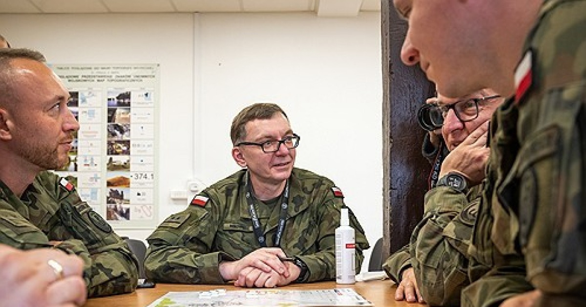 POLAND DEFENCE WARGAMING